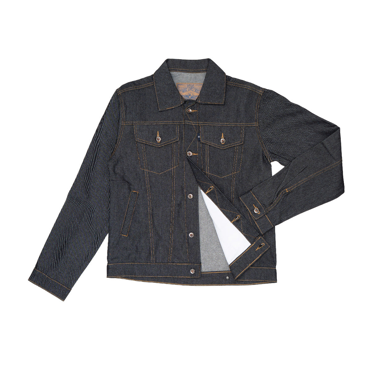 Trackster Type III 14oz Deep Indigo Denim Jacket – Sage Sees More