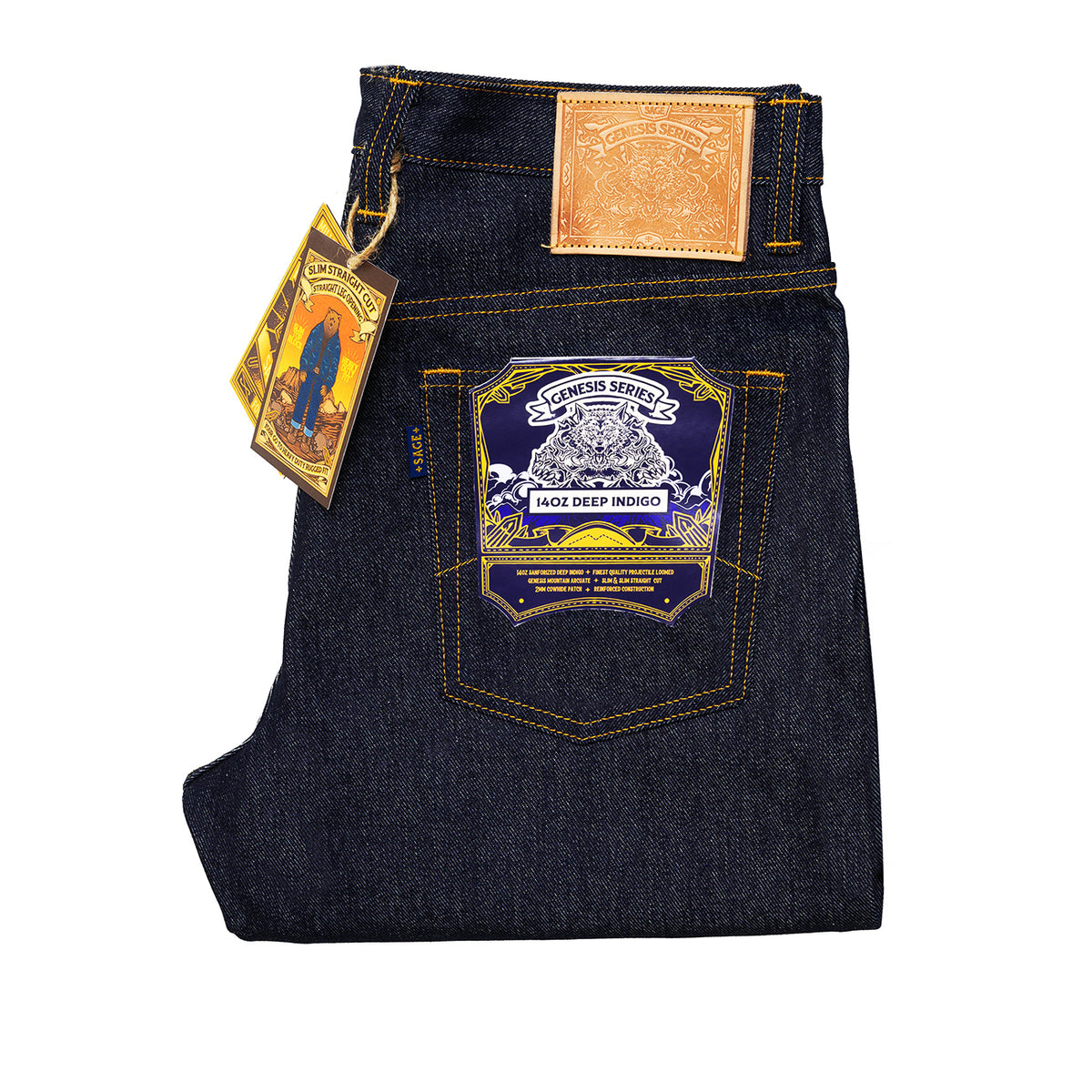 Sage Genesis Series : 14oz Deep Indigo Ultimate Quality Projectile Loo ...